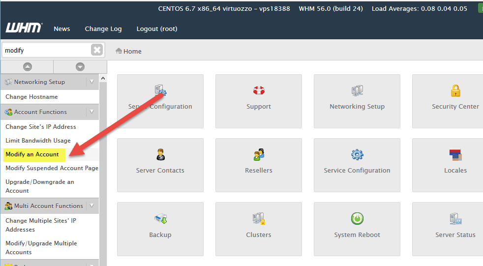 Cpanel Web Services Configuration Hostrs