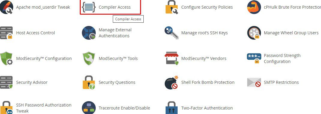 Compiler Access | Hostrs
