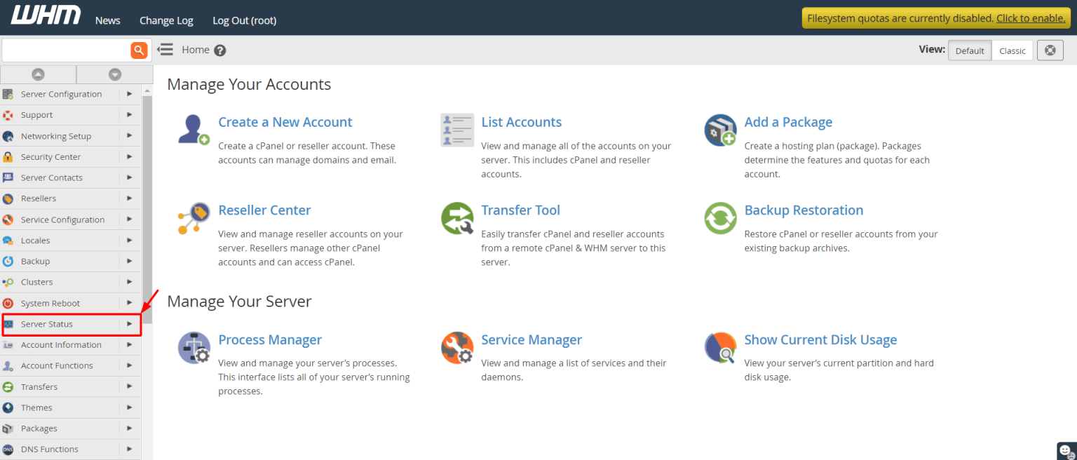 Apache Status | Hostrs